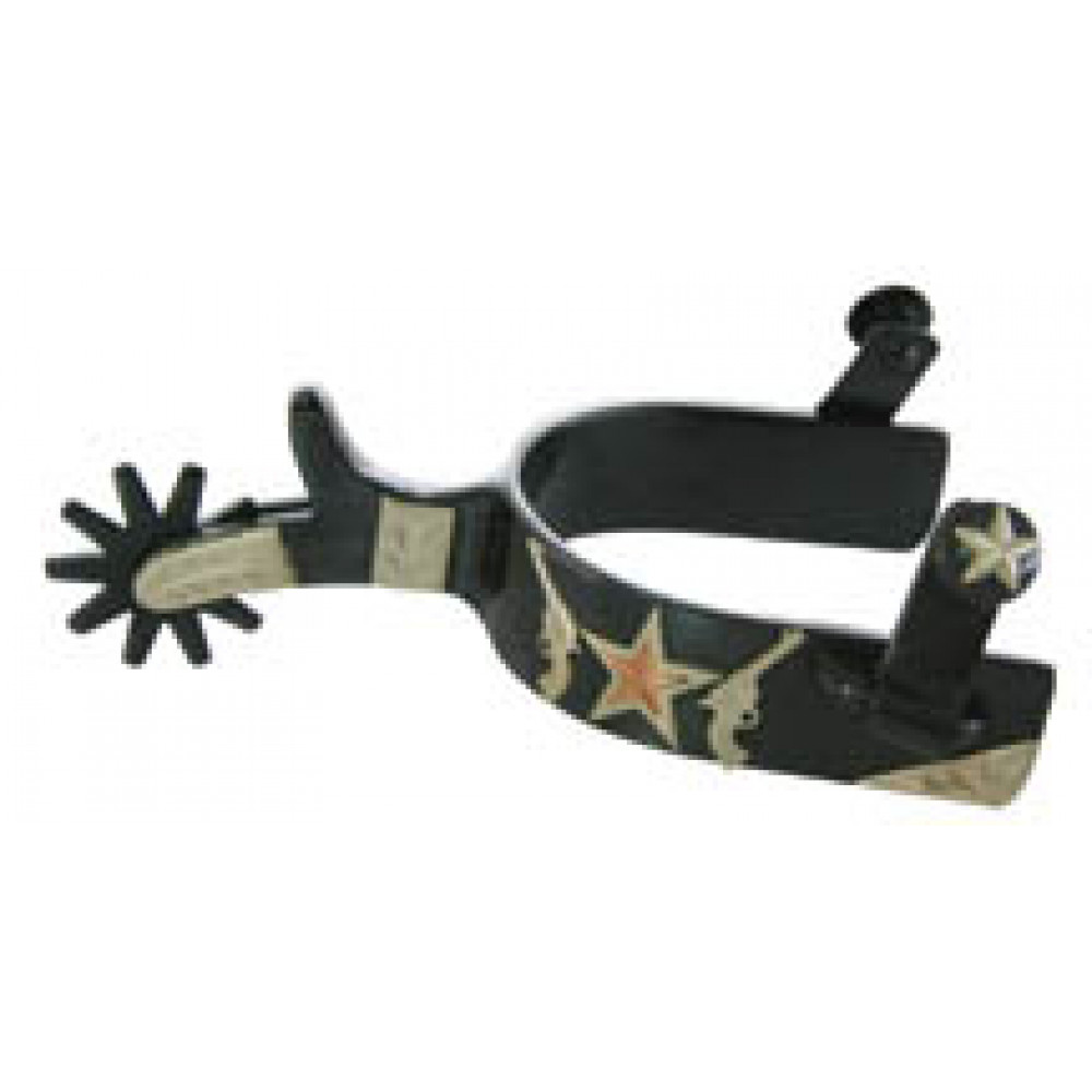 Men's Blued Steel Spur