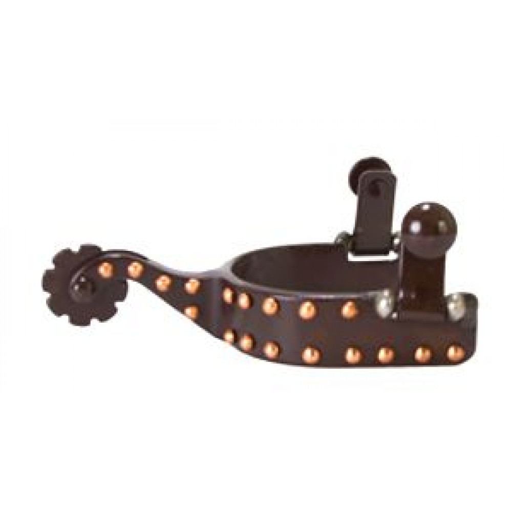 Youth browned roping spur
